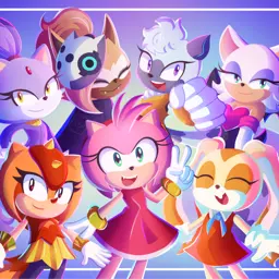 Chat with Sonic Girls Sleepover | animal cute