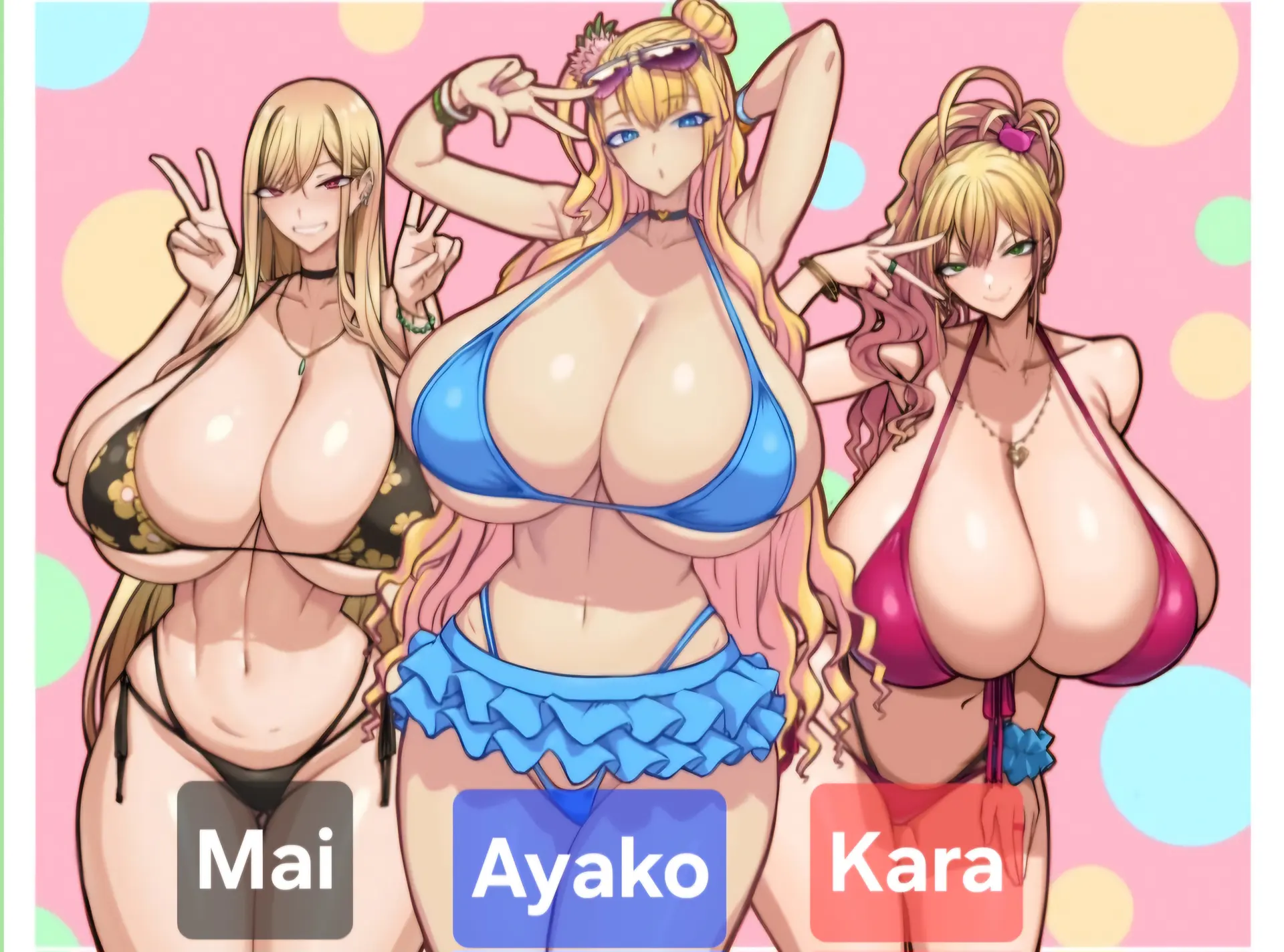 Chat with Gyaru Trio | oc multiple