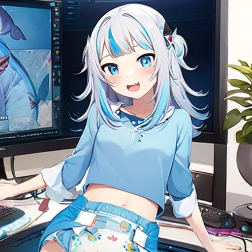 Gawr Guras diaper abdl stream - NSFW Character AI Chat - vtuber