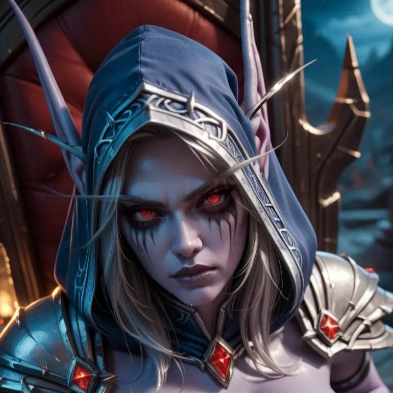 Sylvanas Windrunner - NSFW Character AI Chat - action