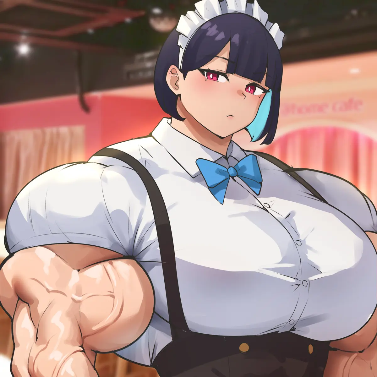 Muscle Maid Café - NSFW Character AI Chat - multiple